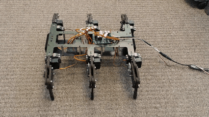 Hex Walker First Steps - Phidgets