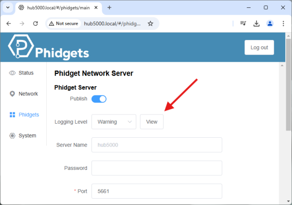 Network Server Guide - Phidgets Support
