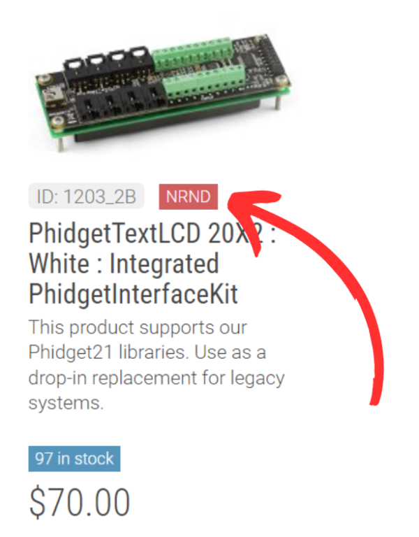 Product Lifecycle - Phidgets Support