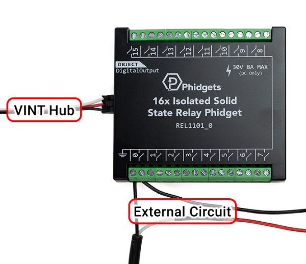 16x Isolated Solid State Relay Phidget - REL1101_1 - Phidgets