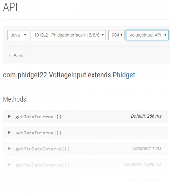 Phidget22 - Phidgets Support