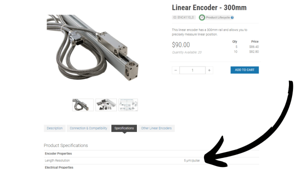 Linear Encoder Guide - Phidgets Support
