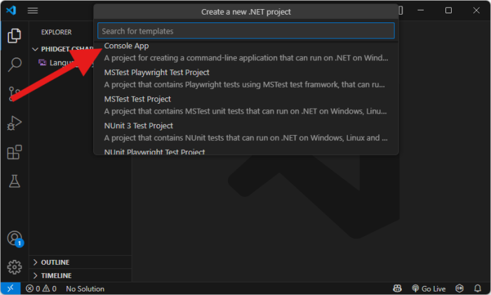 Language - C Sharp - Phidgets Support