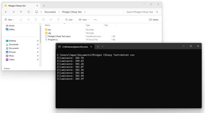 Language - C Sharp - Phidgets Support