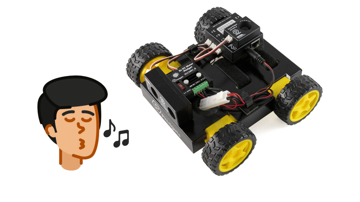 Sound Controlled Rover | Phidgets