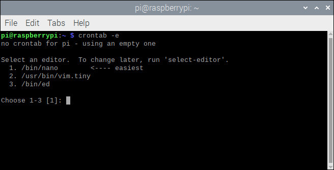 Raspberry Pi – Cron | Phidgets