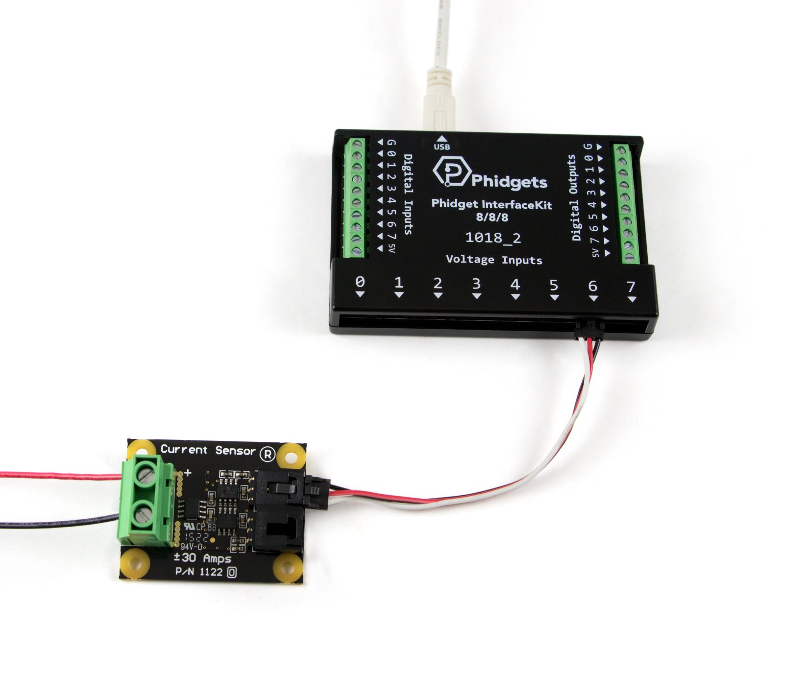 30 Amp Current Sensor AC/DC - 1122_0 - Phidgets