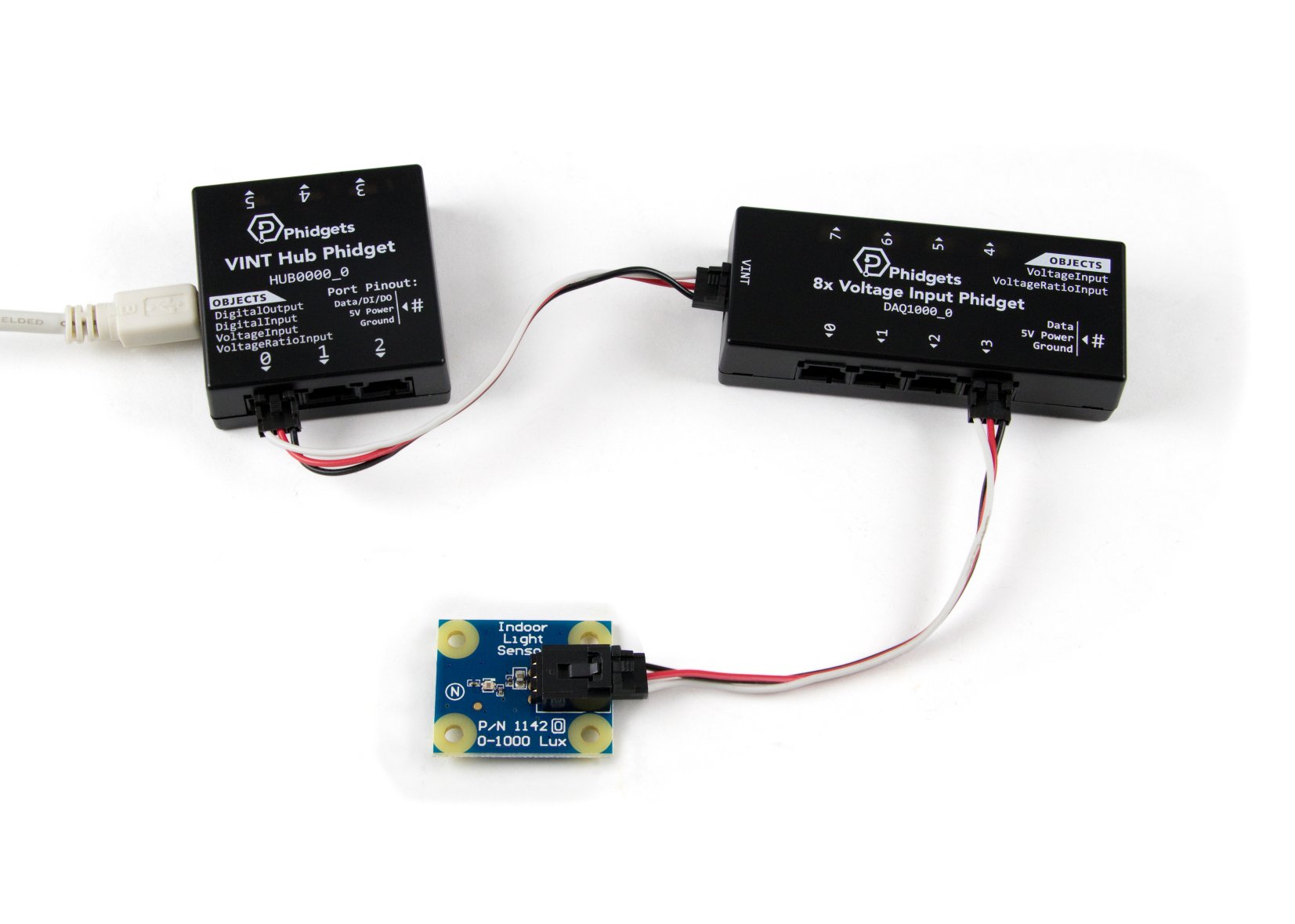 Light Sensor 1000 lux - 1142_0 - Phidgets