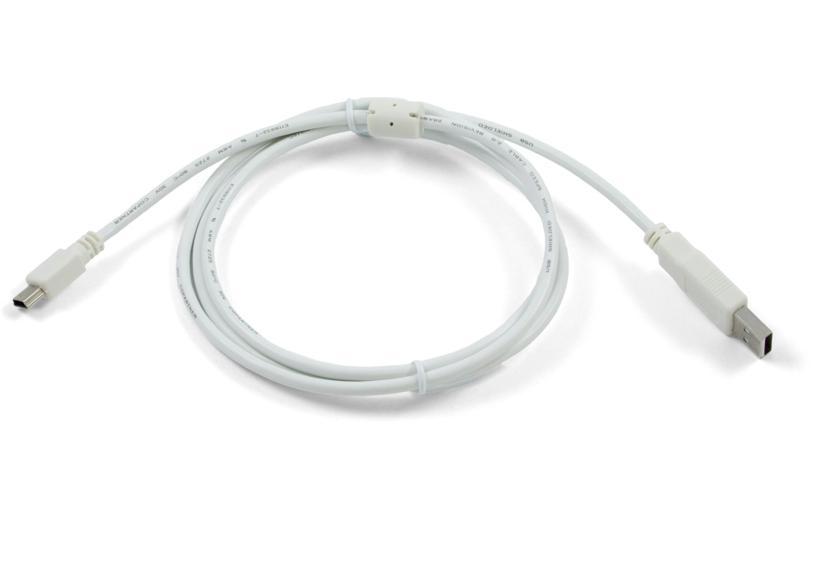 USB-A to Mini-B Cable 120cm 24AWG - 3037_0 - Phidgets
