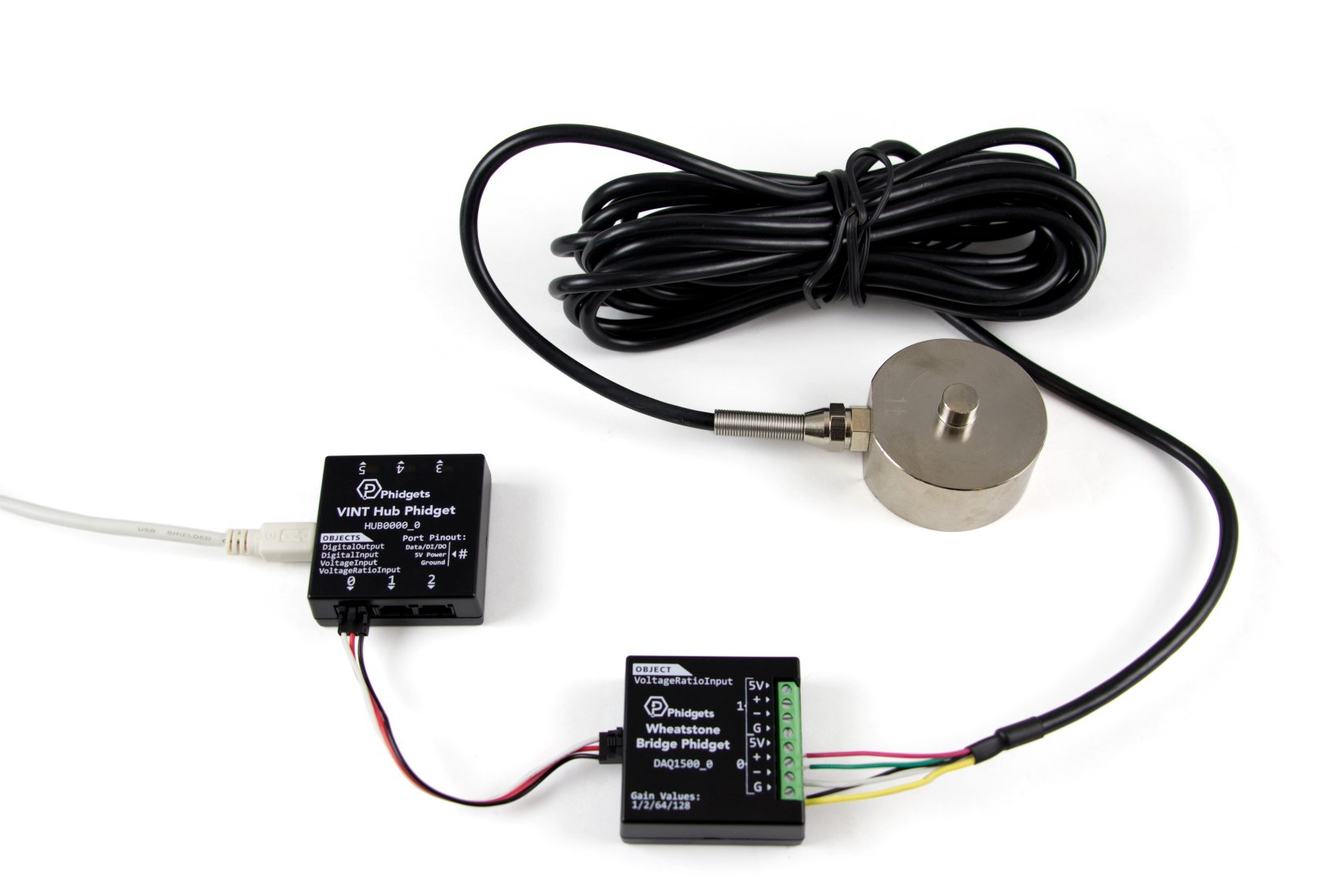 Button Load Cell - 1000kg (C2) - 3141_0 - Phidgets