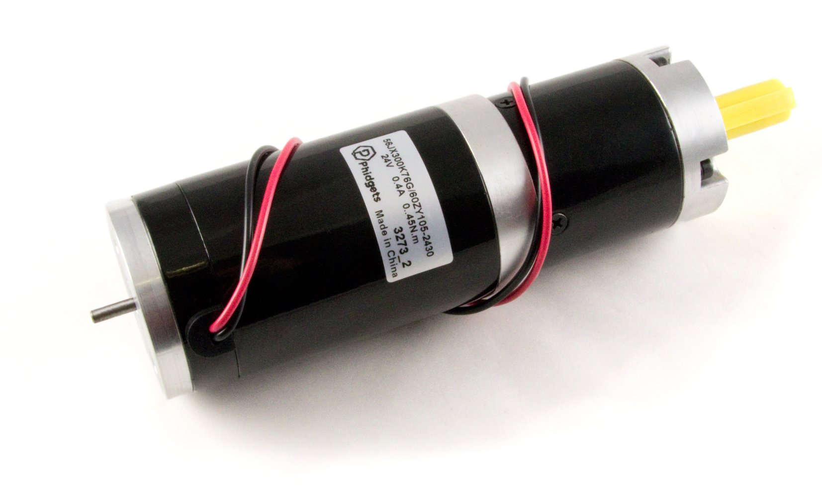 24V/82.6Kg-cm/33RPM 76:1 DC Gear Motor - 3273_2 - Phidgets
