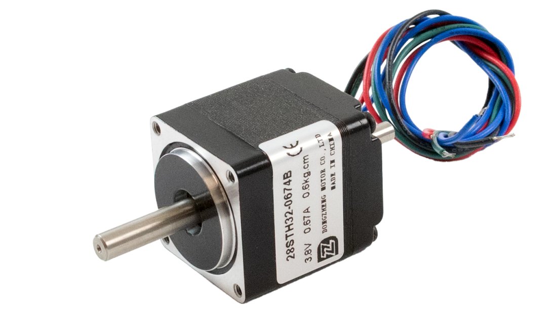 NEMA11 - 1.8 Degree - 0.67A Stepper - Gearless - 3320_0 - Phidgets