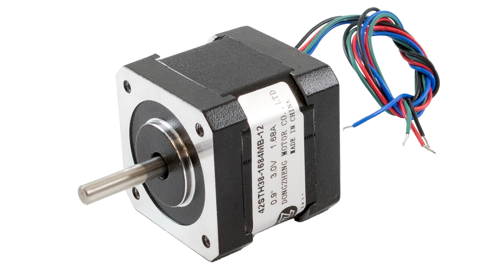 NEMA17 - 0.9 Degree - 1.68A Stepper - Gearless - 3340_0 - Phidgets