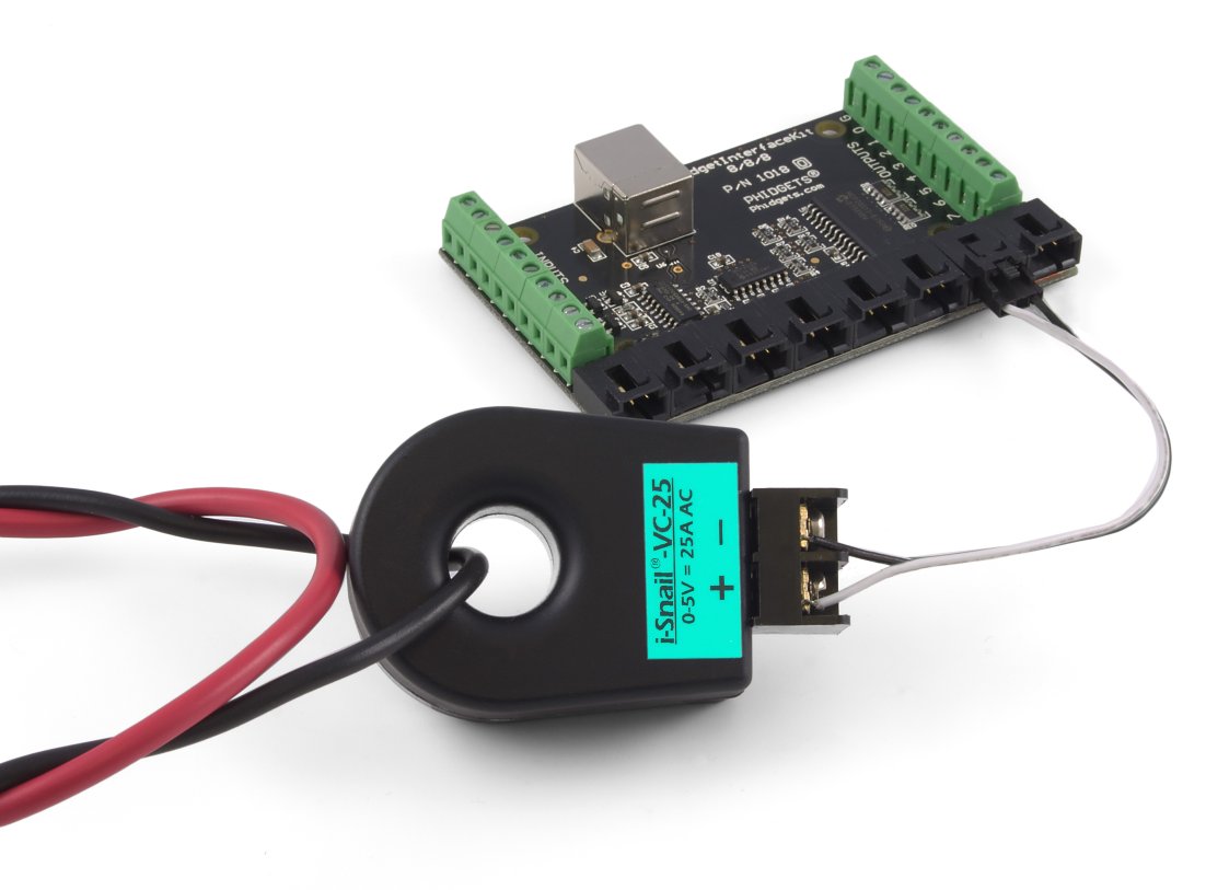 i-Snail AC Current Sensor 25Amp - 3501_0 - Phidgets