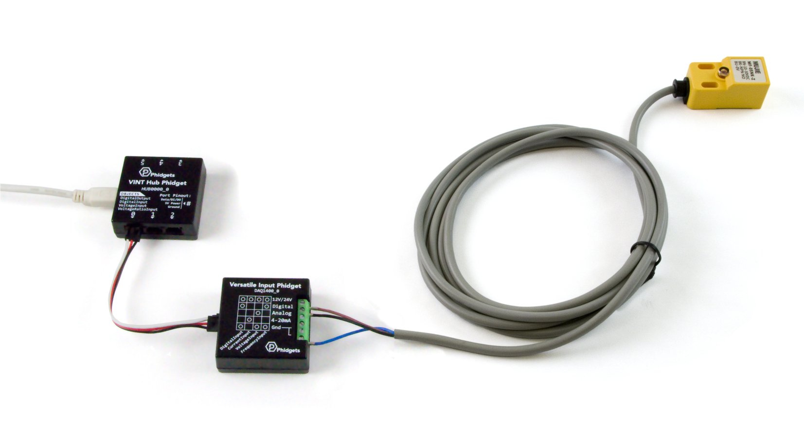 Proximity Sensor Inductive - 5mm - 3528_1 - Phidgets