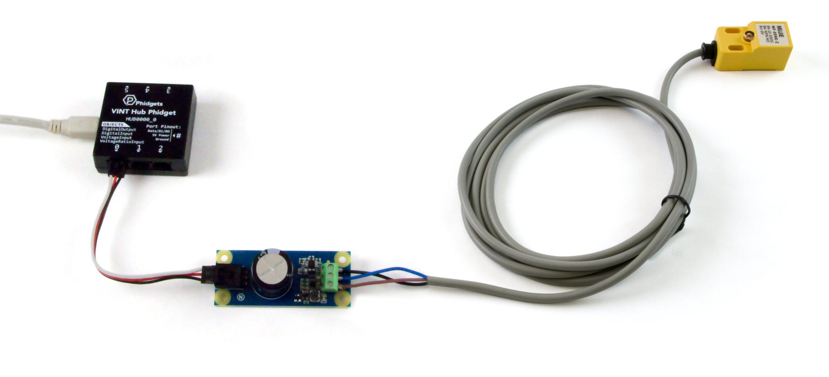 Proximity Sensor Inductive - 5mm - 3528_1 - Phidgets
