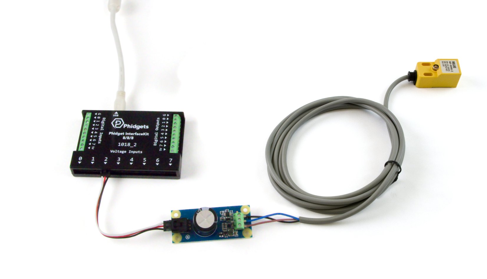 Proximity Sensor Inductive - 5mm - 3528_1 - Phidgets