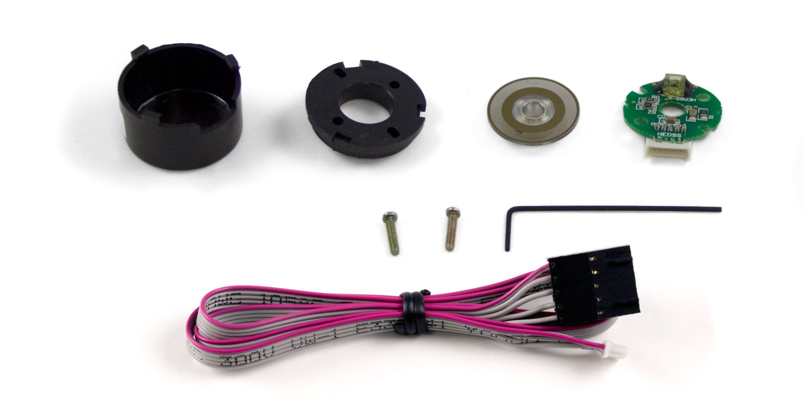 Rotary Encoder - For 4mm Motor Shaft 300 CPR - 3531_0 - Phidgets