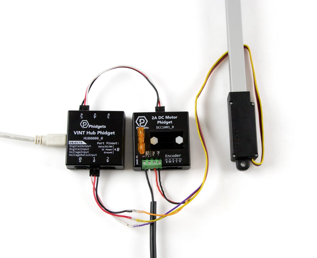 DC Linear Actuator - 50mm - 50N - 3570_0 - Phidgets