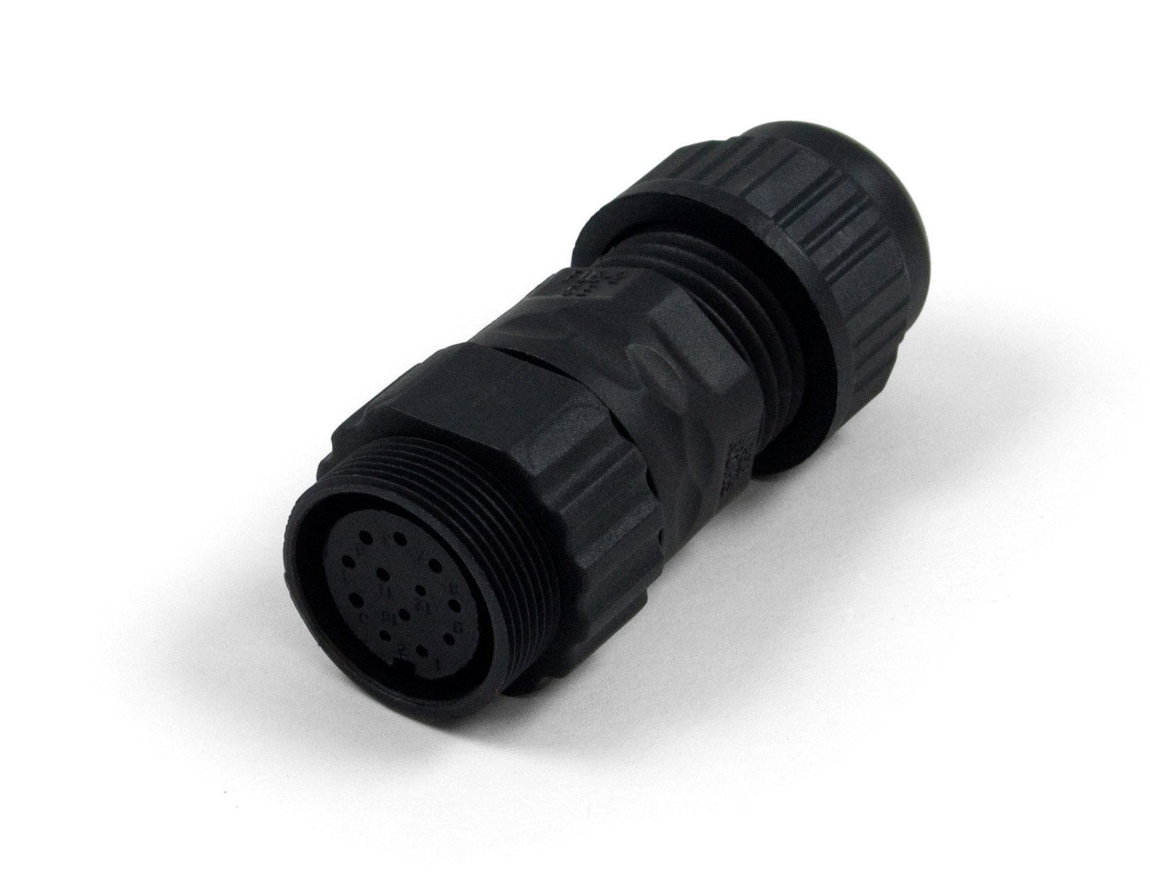 12-Pin Circular Cable Connector (Female) - CBL4407_0 - Phidgets