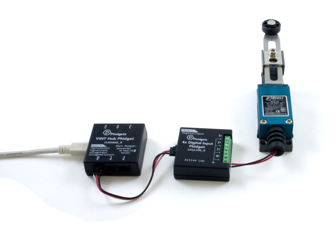 4x Digital Input Phidget - DAQ1200_0 - Phidgets