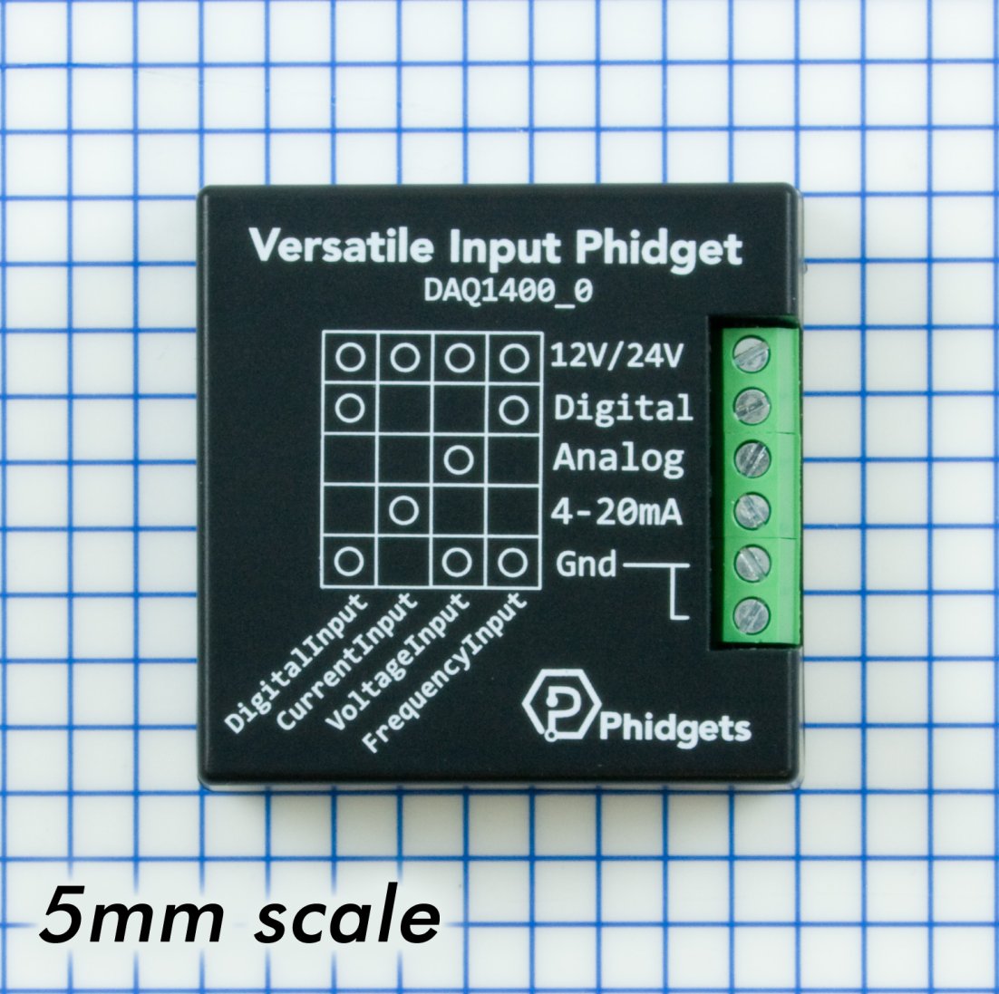 Versatile Input Phidget - DAQ1400_0 - Phidgets