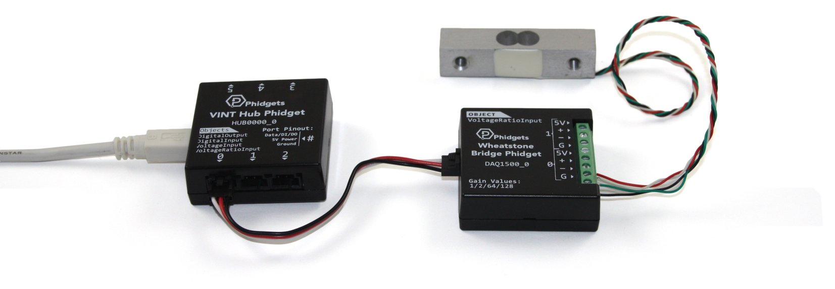 Wheatstone Bridge Phidget - DAQ1500_0 - Phidgets