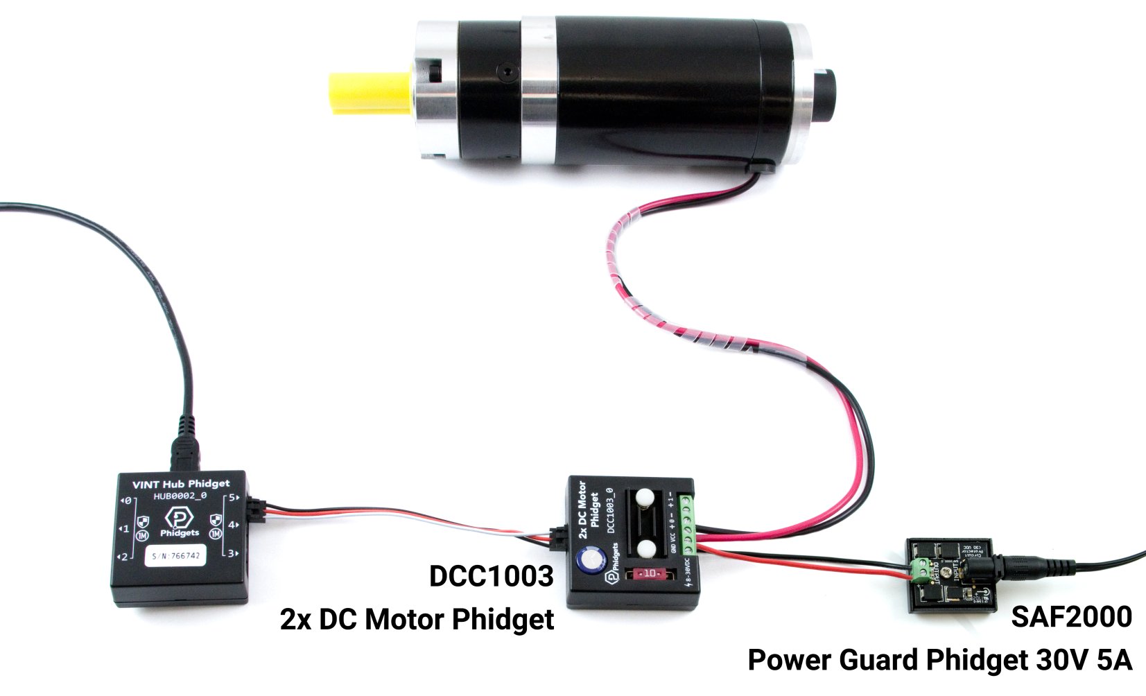 2x DC Motor Phidget - DCC1003_0 - Phidgets