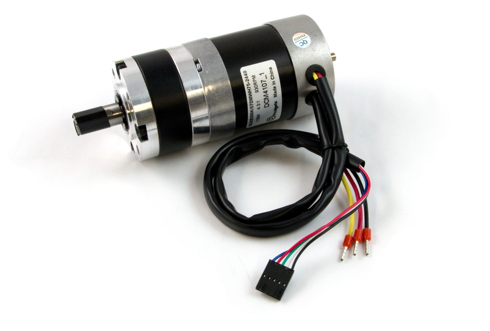 NEMA23 - Brushless DC Motor - 4.3:1 Gearbox - DCM4107_1 - Phidgets
