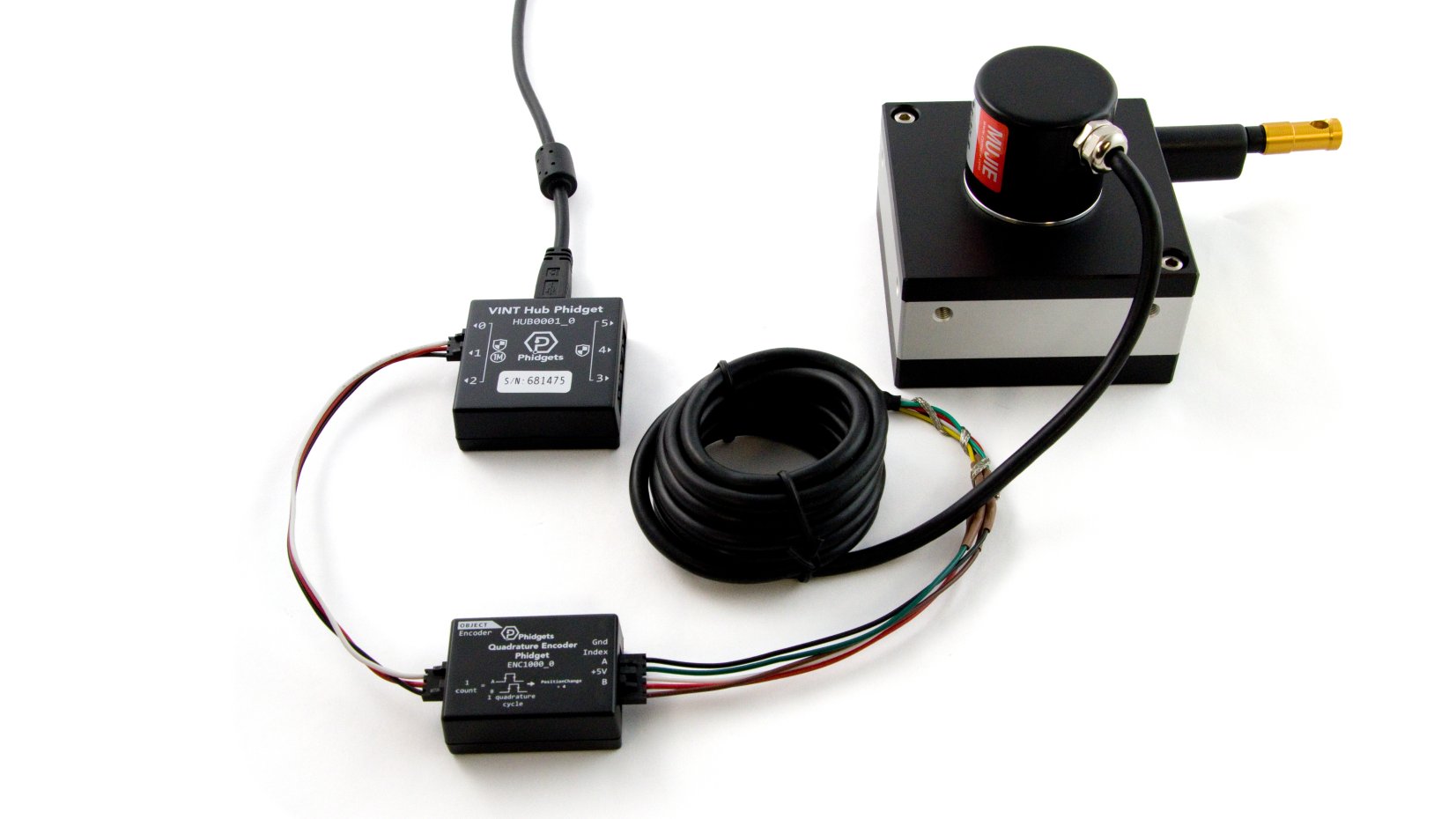 Draw-Wire Encoder - 3000mm - ENC4119_0 - Phidgets