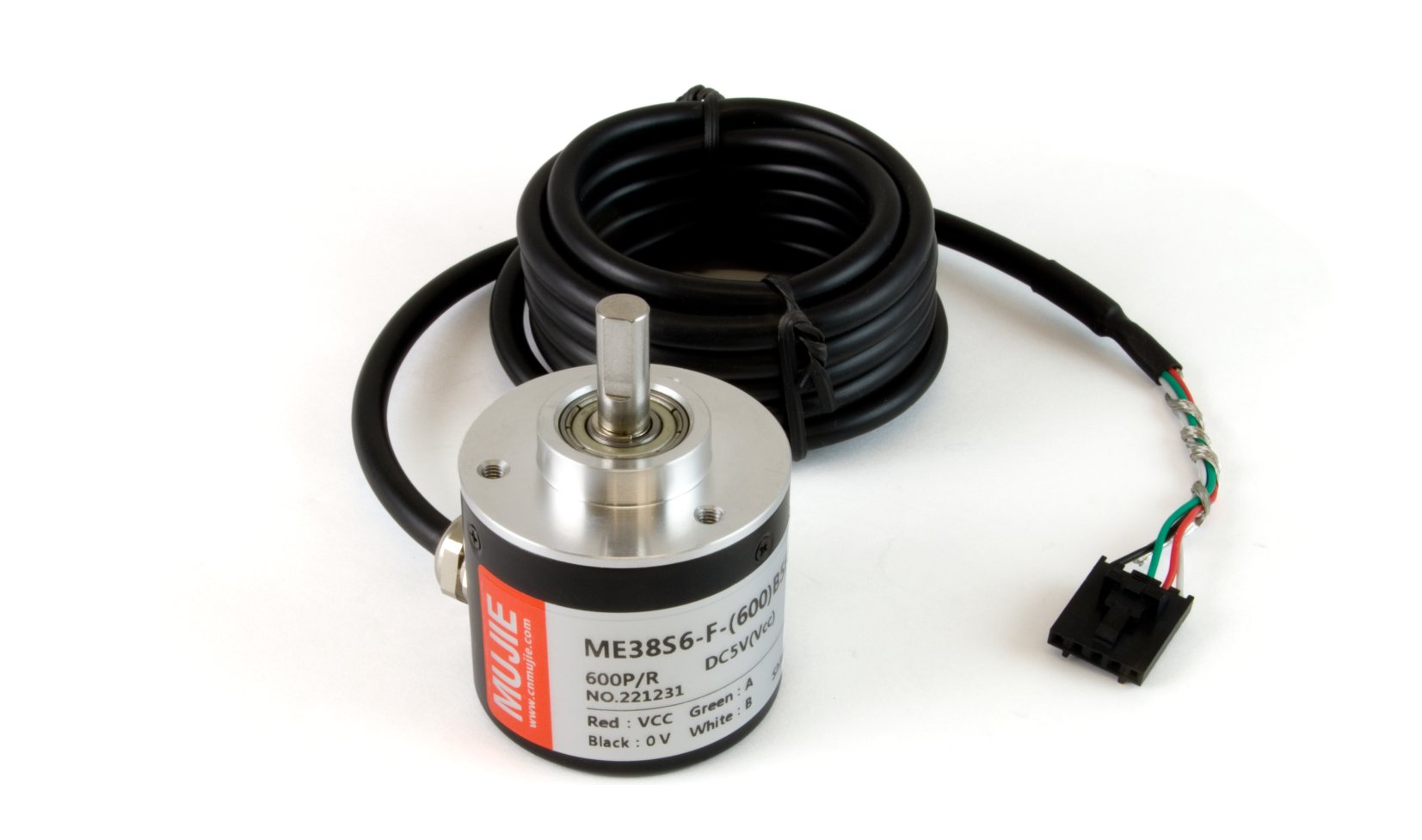 Rotary Encoder - 6mm Solid Shaft 600CPR - ENC4121_0 - Phidgets