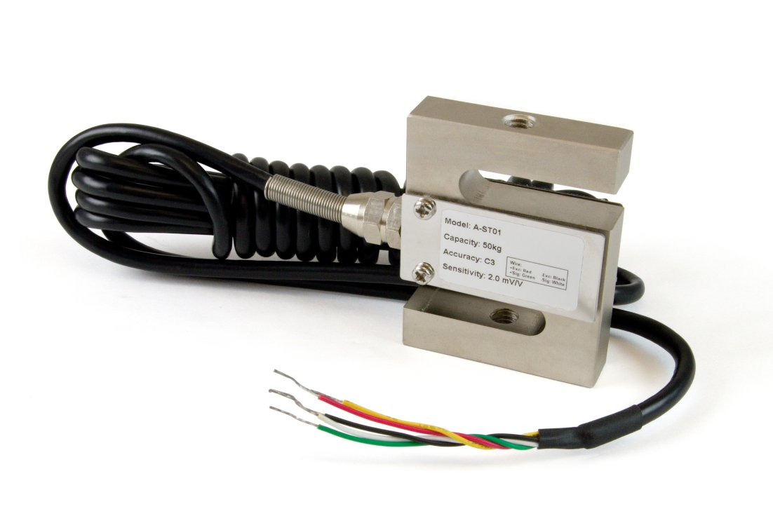 Steel S-Type Load Cell - 50kg (C3) - FRC4163_0 - Phidgets