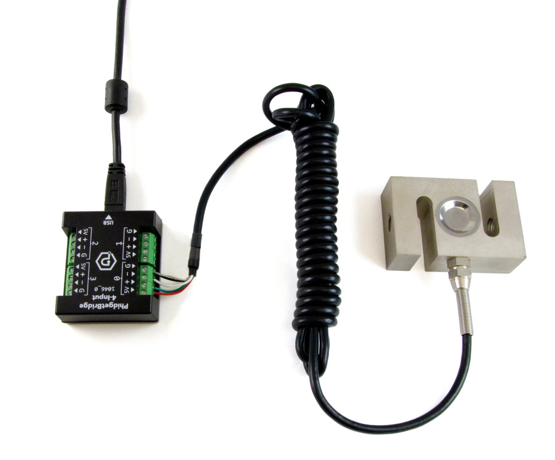 Steel S-Type Load Cell - 1000kg (C3) - FRC4167_0 - Phidgets