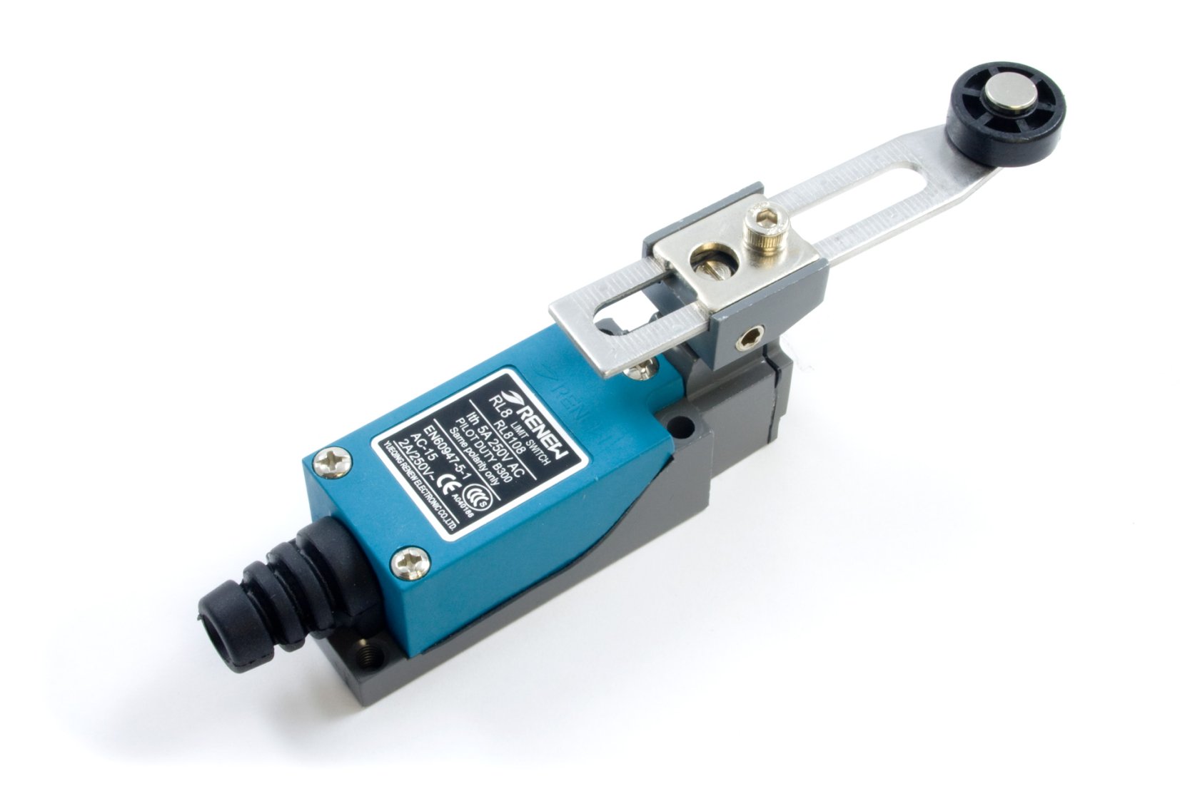 Adjustable Roller Limit Switch - HIN4206_0 - Phidgets