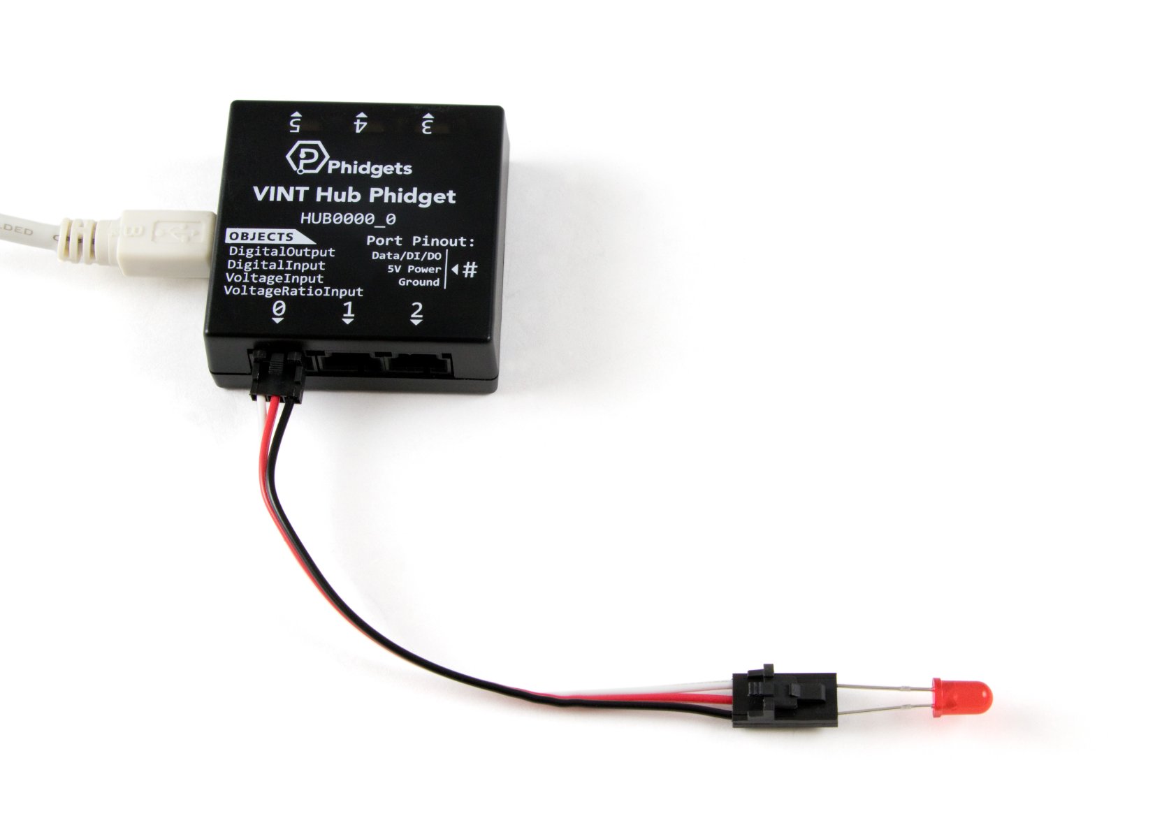 VINT Hub Phidget - HUB0000_0 - Phidgets