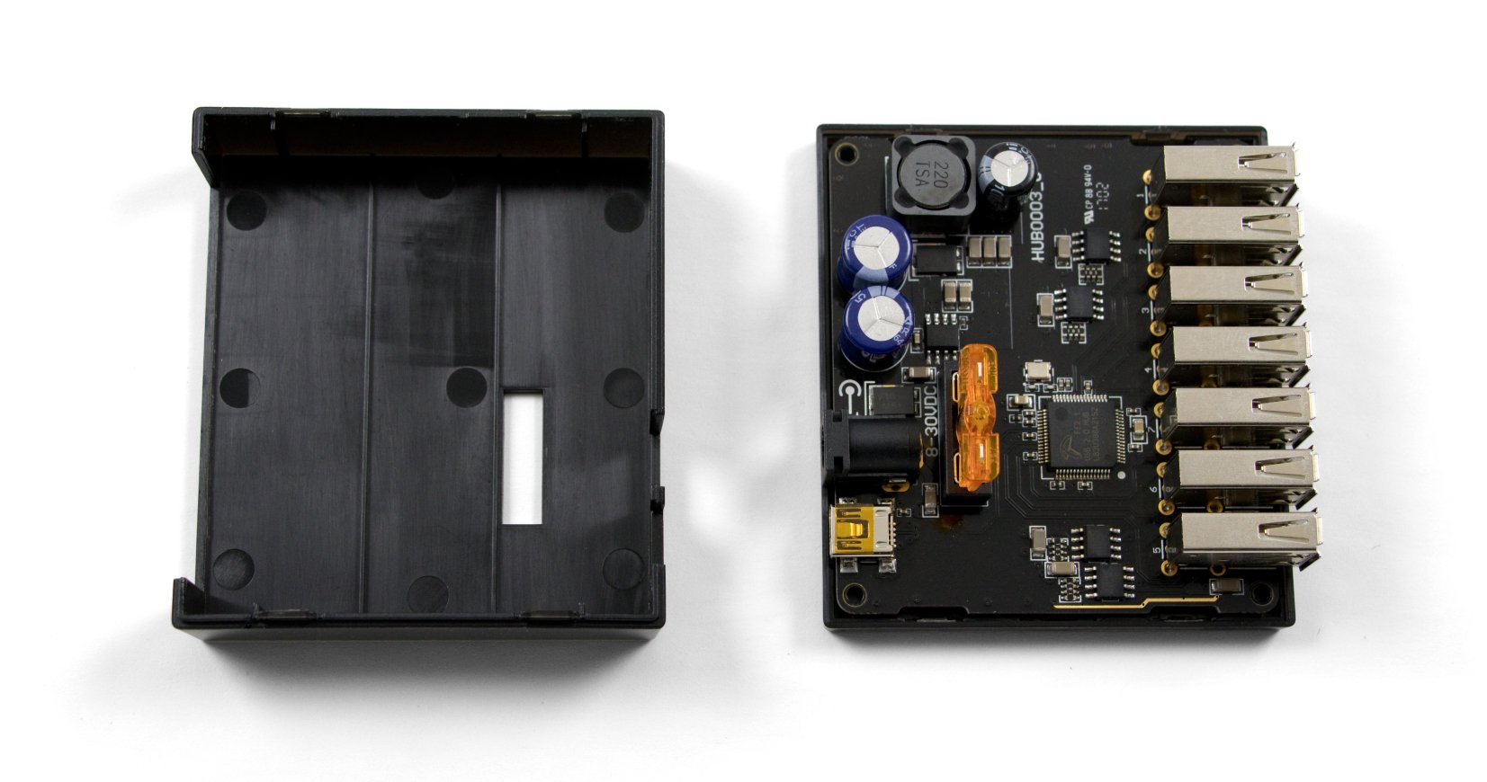 7-Port USB Hub - HUB0003_0 - Phidgets