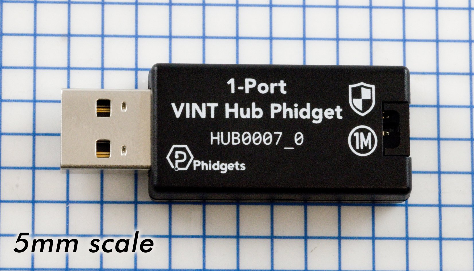 1-Port VINT Hub Phidget - HUB0007_0 - Phidgets