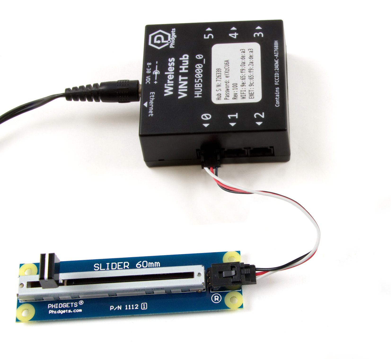 Wireless VINT Hub - HUB5000_0 - Phidgets
