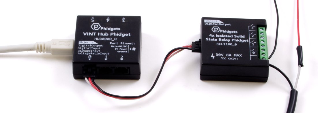 4x Isolated Solid State Relay Phidget - REL1100_0 - Phidgets