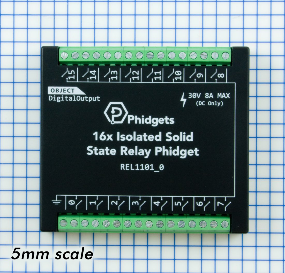 16x Isolated Solid State Relay Phidget - REL1101_0 - Phidgets