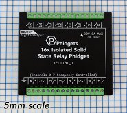 16x Isolated Solid State Relay Phidget - REL1101_1 - Phidgets