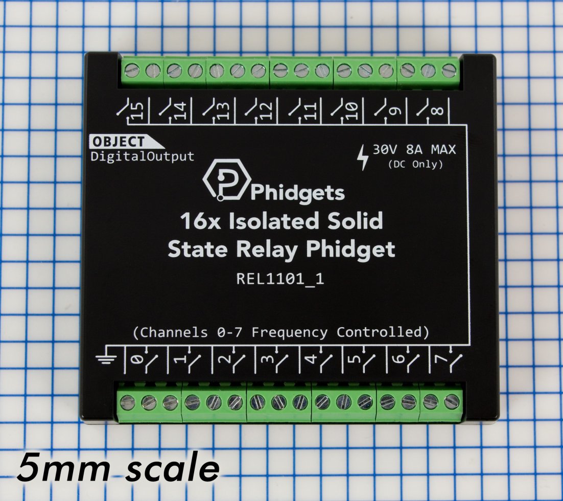 16x Isolated Solid State Relay Phidget - REL1101_1 - Phidgets