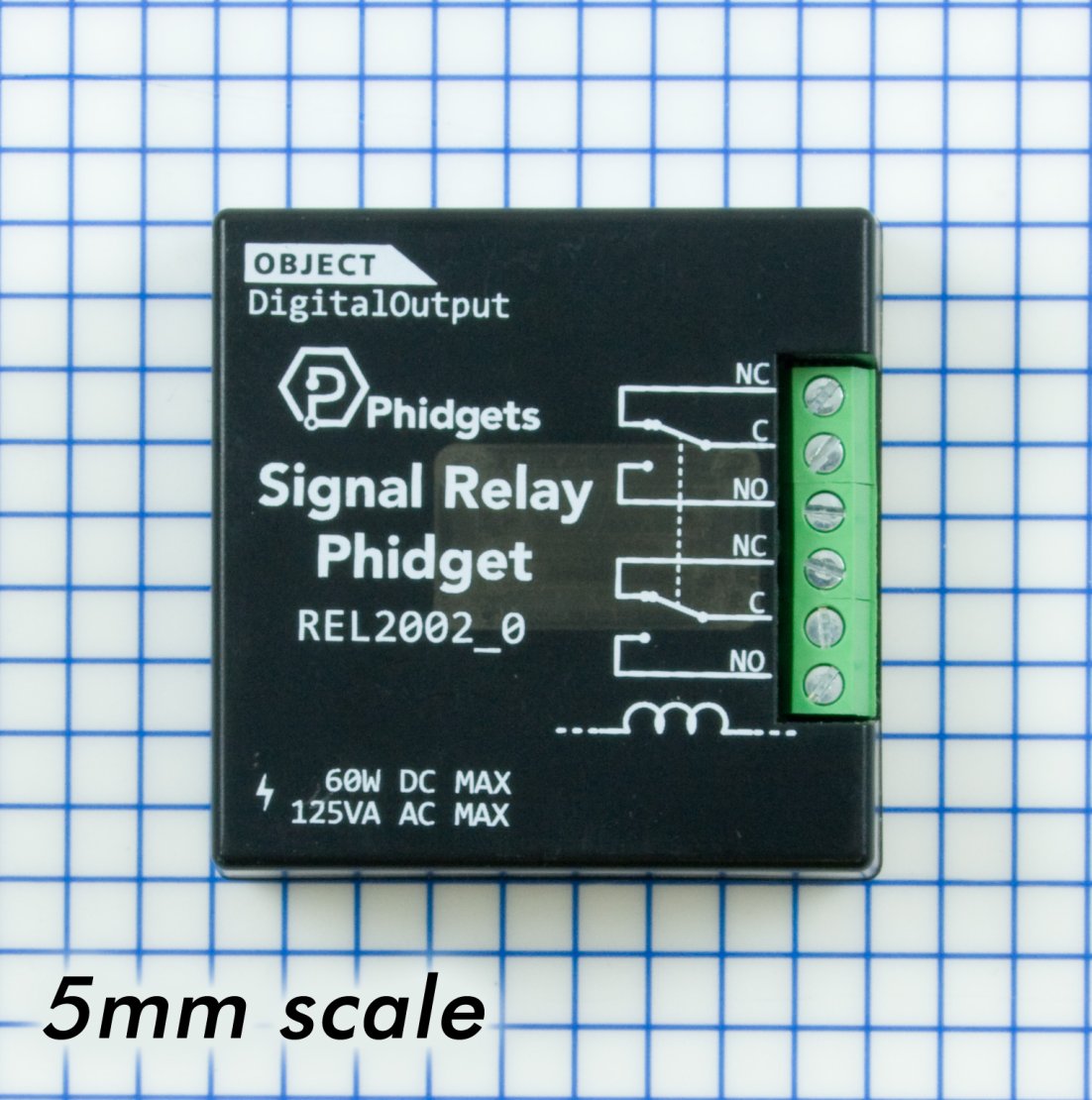 Signal Relay Phidget - REL2002_0 - Phidgets