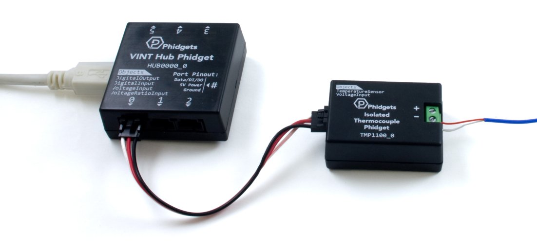 Isolated Thermocouple Phidget - TMP1100_0 - Phidgets