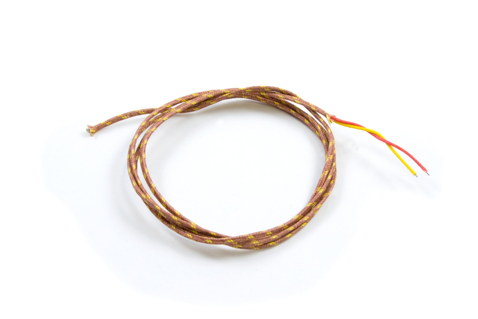K-Type Fiberglass Bead Probe Thermocouple - TMP4104_0 - Phidgets