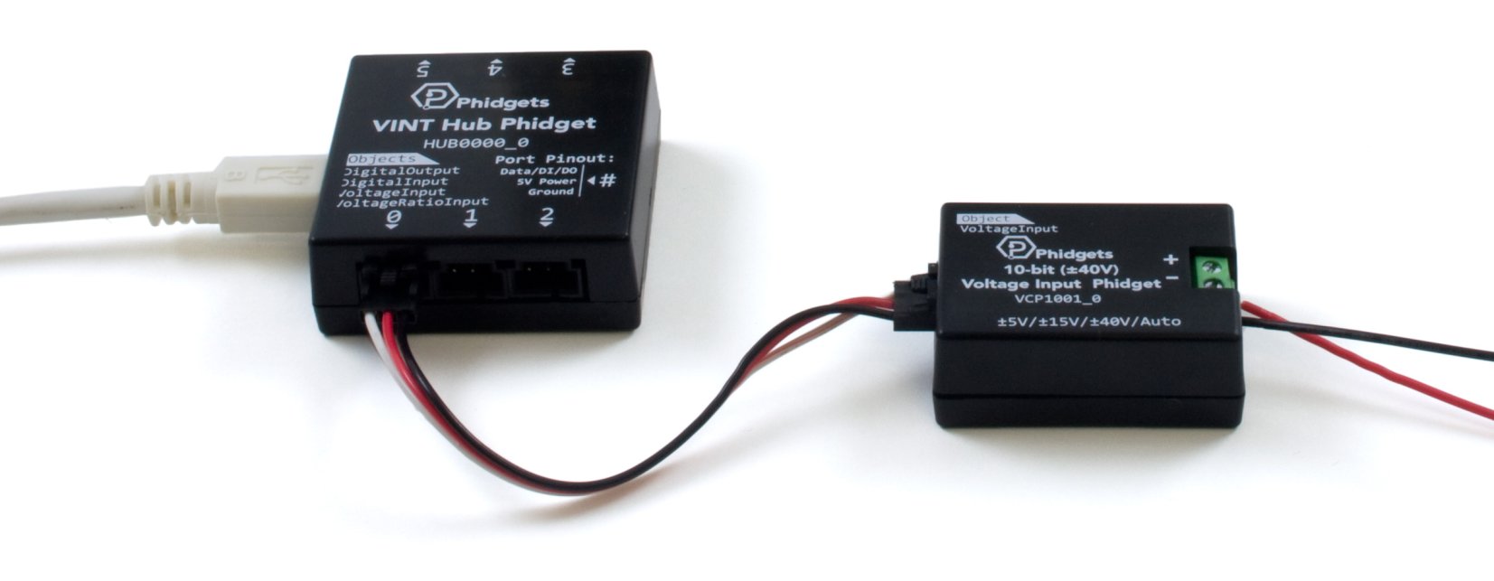 (±40V) Voltage Input Phidget - VCP1001_0 - Phidgets